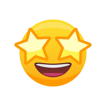 Starry Eyed Emoji