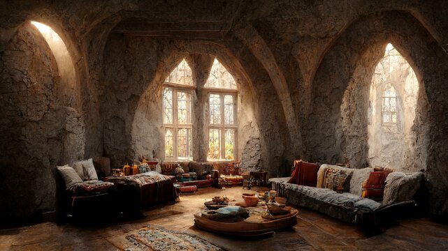 Medieval Castle Interior Design