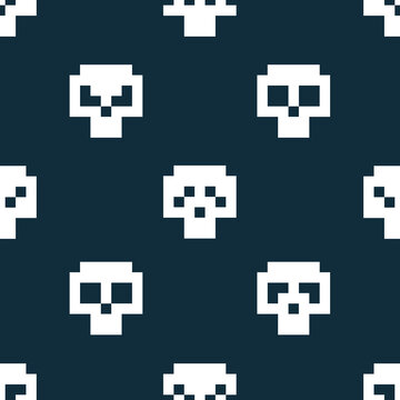 "Pixel Skull" Images – Browse 50 Stock Photos, Vectors, and Video ...