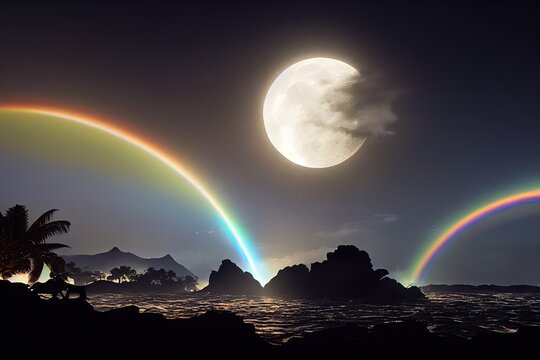 Afbeeldingen over "Moon Rays" – Blader in stockfoto's, vectoren en ...