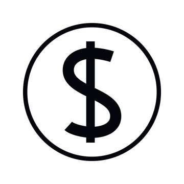 Simple Dollar Sign Icon