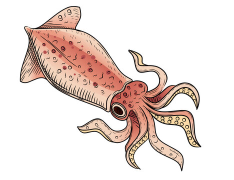 Squid Drawing Tumblr