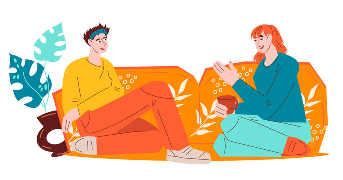 Two People Talking White Background Bilder – Durchsuchen 28,944 ...