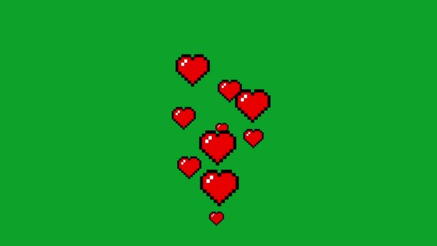8 Bit Heart Minecraft
