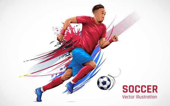 Football Player Vector