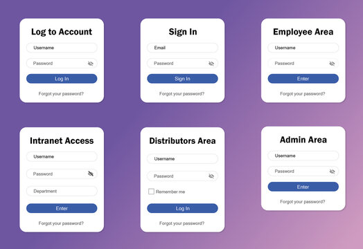 "Login Page" Images – Browse 524 Stock Photos, Vectors, and Video ...