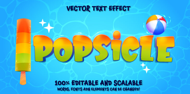 Popsicle Font Images – Browse 1,020 Stock Photos, Vectors, and Video ...
