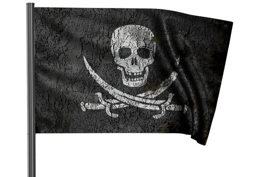 Tattered Pirate Flag Png