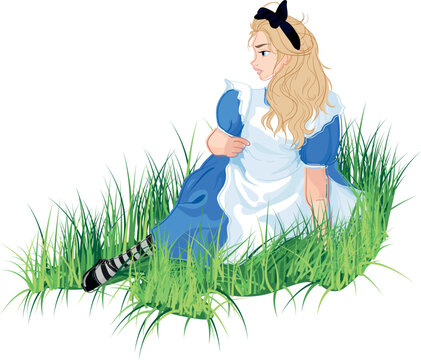 Princess Alice In Wonderland Cartoon