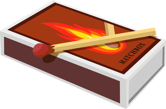 Box Of Matches Clipart