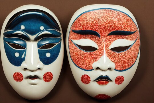 "Kabuki Mask" Images – Browse 859 Stock Photos, Vectors, and Video ...