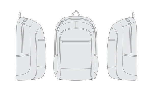 Backpack Template Images – Browse 27,983 Stock Photos, Vectors, and ...