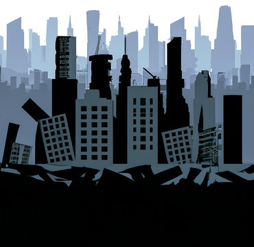 Destroyed City Skyline Images – Browse 6,939 Stock Photos, Vectors, and ...