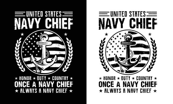 Navy Chief Logo