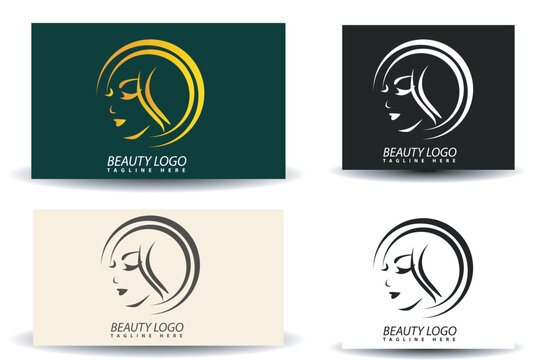 Unisex Beauty Salon Logo