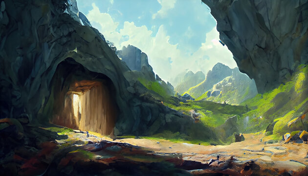 Mountain Cave Entrance Images – Browse 28,463 Stock Photos, Vectors ...