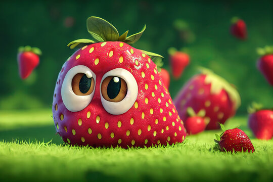 "Strawberry Character" Images – Browse 57 Stock Photos, Vectors, and ...