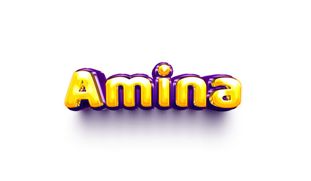 Amina Name Images