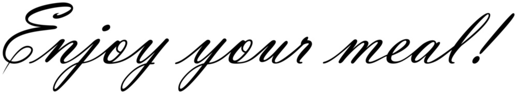 "Enjoy Your Meal" - Images et vidéos libres de droits | Adobe Stock