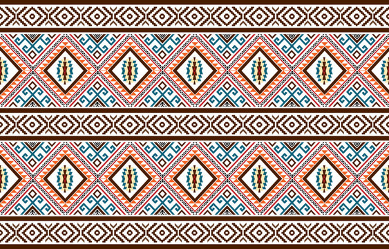 Aztec Print Background