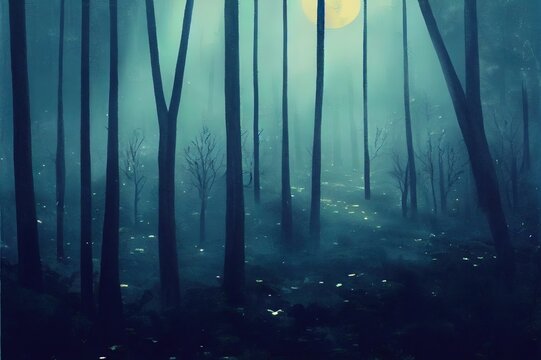 "Forest Night" Images – Browse 268 Stock Photos, Vectors, and Video ...