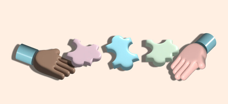 Two People Connect Cartoon Images – Browse 807 Stock Photos, Vectors ...