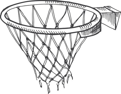 Easy Basketball Drawings