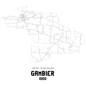 Gambier Oh Map