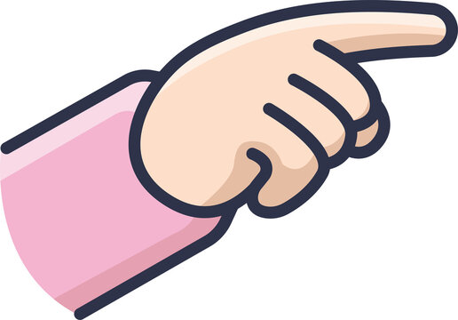 Pointing Arm Clipart