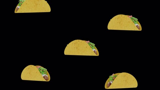 Taco Macio Animado Fralda De Boca Figura De Desenho Animado De Milho