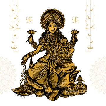 Laxmi Goddess Images – Browse 3,056 Stock Photos, Vectors, and Video ...