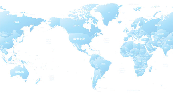 World Map Us Centered Bilder – Durchsuchen 1,486 Archivfotos ...