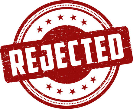 Rejected Stamp Transparent