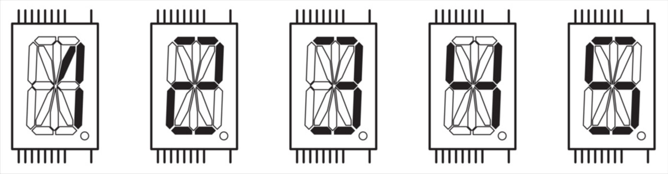 14-Segment Images – Browse 19 Stock Photos, Vectors, and Video | Adobe ...