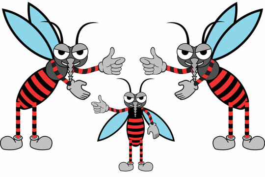 Mad Mosquito Cartoon Images – Browse 895 Stock Photos, Vectors, and ...