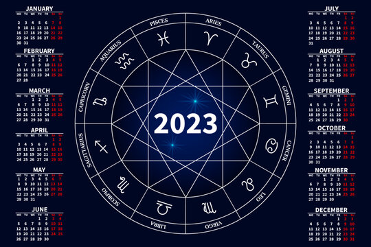 2023 Calendar Circle Images – Browse 1,884 Stock Photos, Vectors, and ...