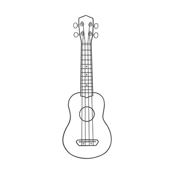 Ukulele Outline
