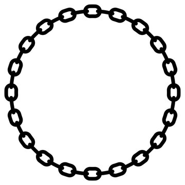 Chain Circle Vector
