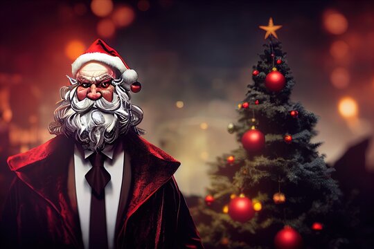 Evil Santa Images – Browse 6,218 Stock Photos, Vectors, and Video ...