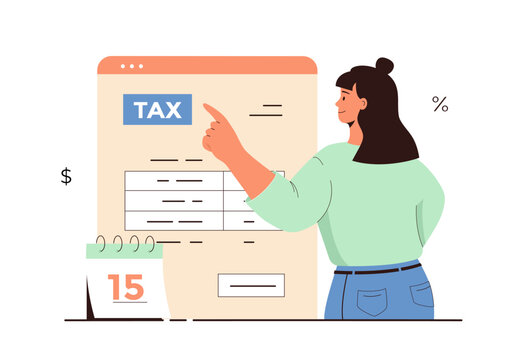 Income Tax Cartoon Images – Browse 13,354 Stock Photos, Vectors, and ...