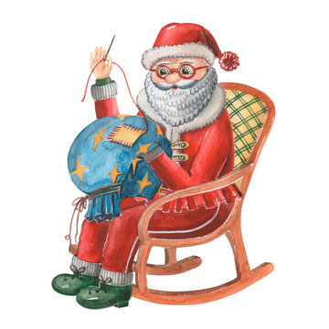 Santa Sewing Christmas Images – Browse 1,474 Stock Photos, Vectors, and ...