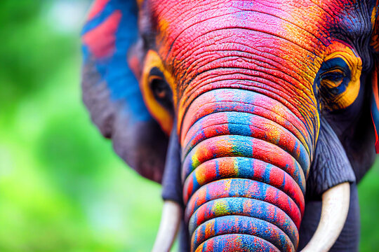 Painted Elephant
