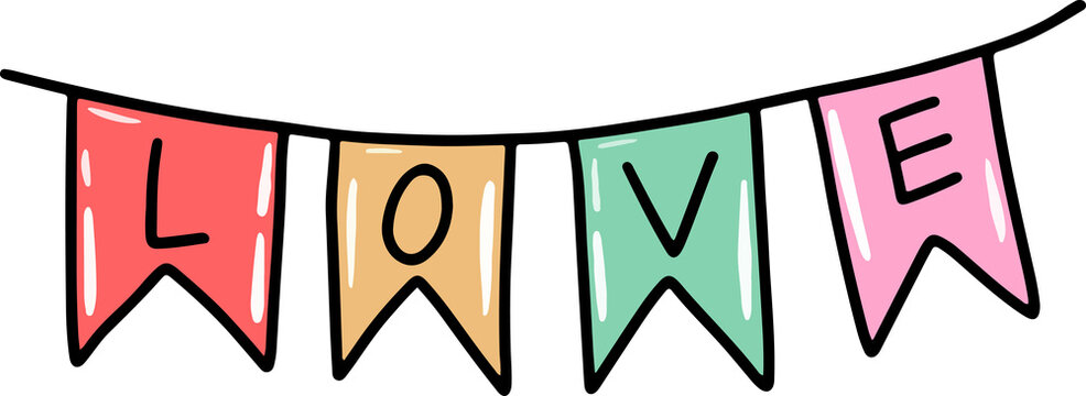 February 2022 Banner Clip Art