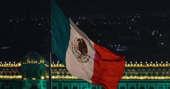 Bandera Mexicana Zocalo