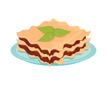 Lasagna Clipart