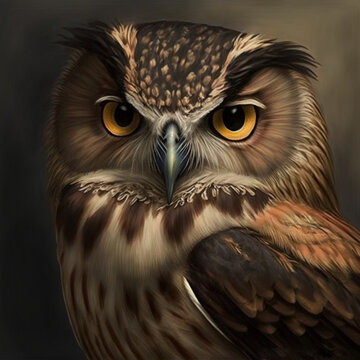 Owl Paintings