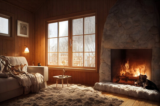 Inside House Fireplace Images – Browse 54,110 Stock Photos, Vectors ...