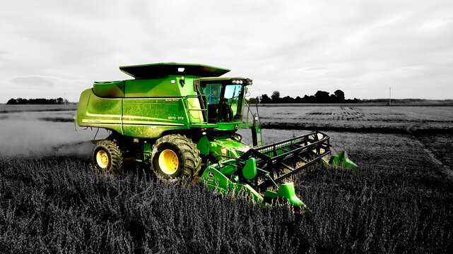 Combine Harvester John Deere Wallpaper