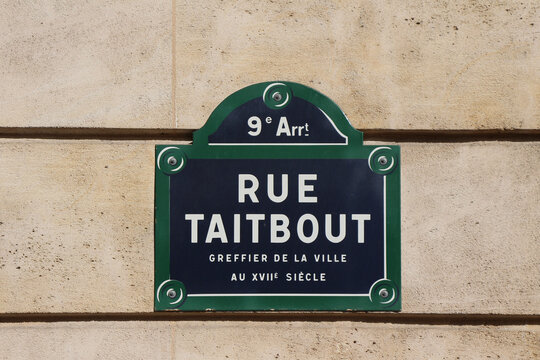 French Street Signs