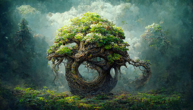 Fantasy Forest Art